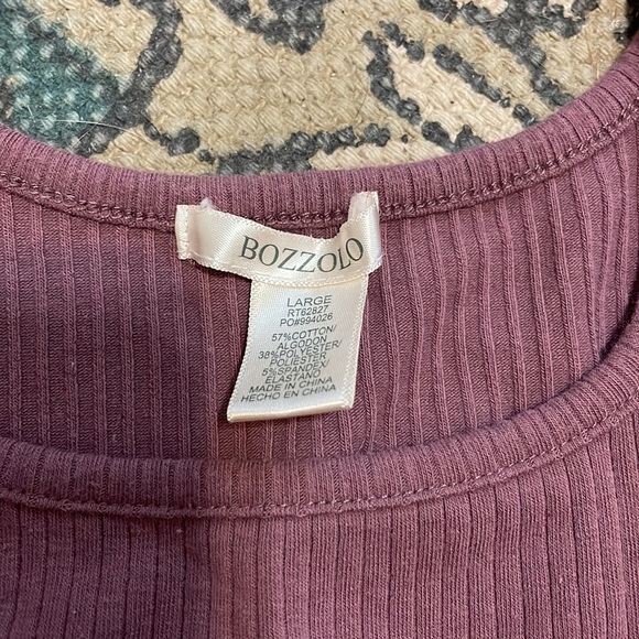 Bozzolo | Tops | Nwot Bozzolo Large Purple Tank | Poshmark